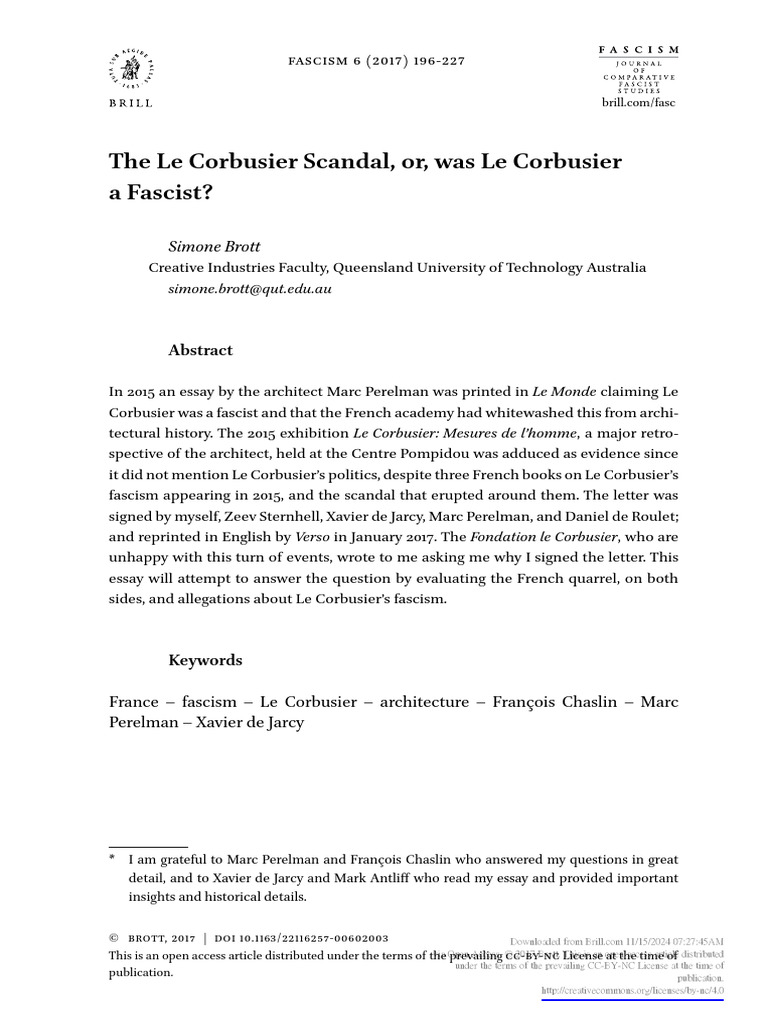 Fasc Article p196 - 196 | PDF | Fascism