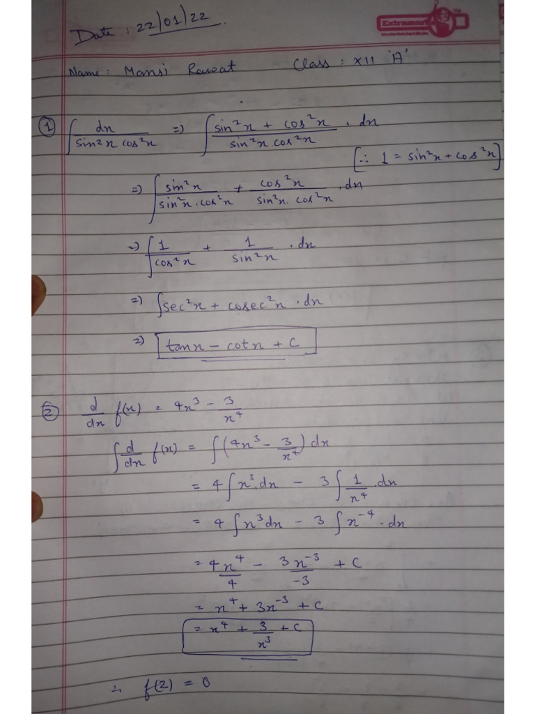 Maths Ut 3 | PDF