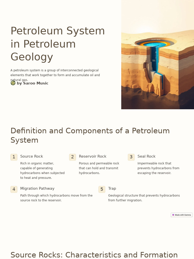 Petroleum System in Petroleum Geology | PDF | Petroleum Reservoir ...