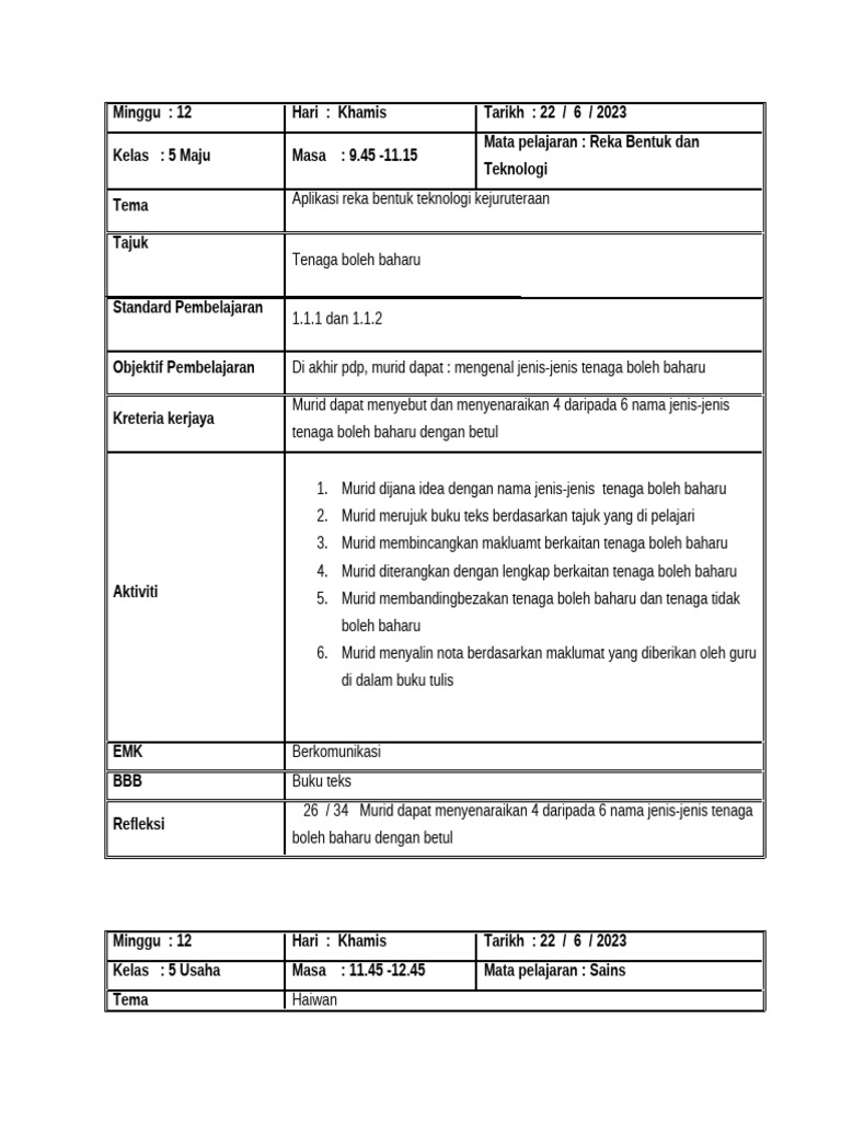Khamis 22-6-2023 | PDF