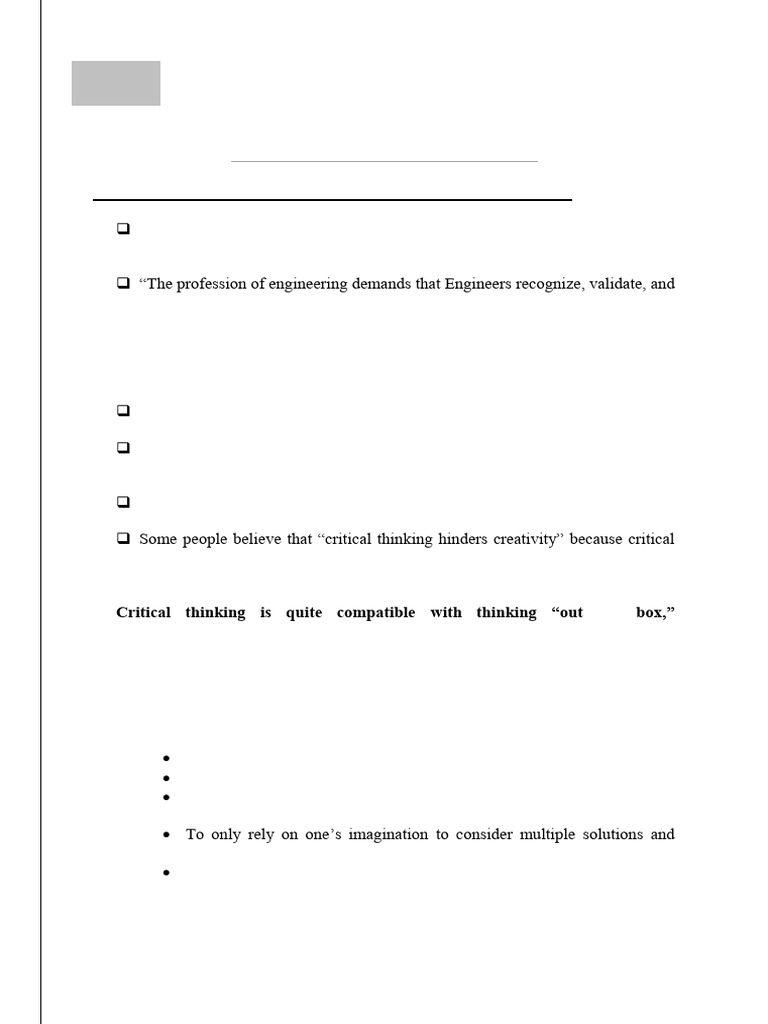 Creativity and Innovation Thinking: Basic Concepts According To ...