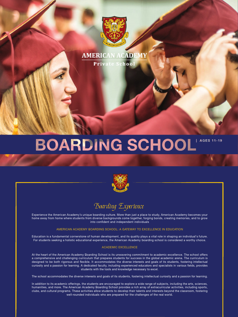 Boarding School Prospectus 1 | PDF | Schools | Curriculum