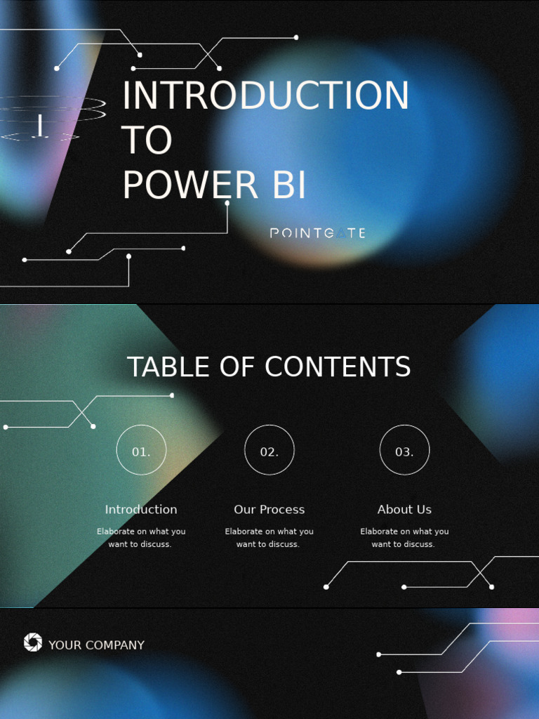 Intro To Power BI Presentation - 01 | PDF | Computing
