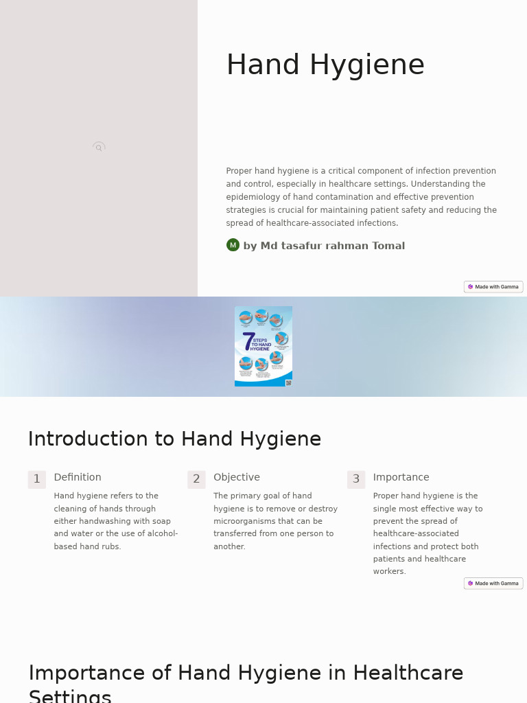 Hand Hygiene Epidemiology and Prevention | PDF | Hand Washing | Infection