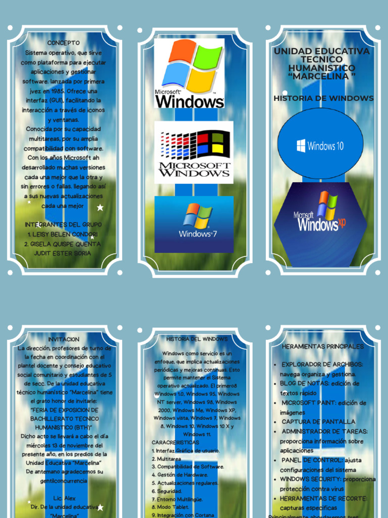 Folleto Tríptico Peluquería Barbería Elegante Clásico Negro | PDF | Microsoft Windows | Windows 10