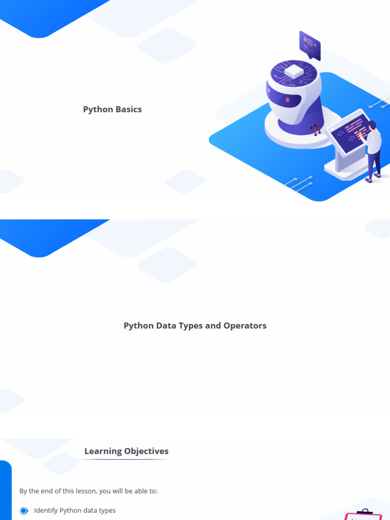 A 04 Python Datatypes And Operators Pdf Data Type Variable 9092
