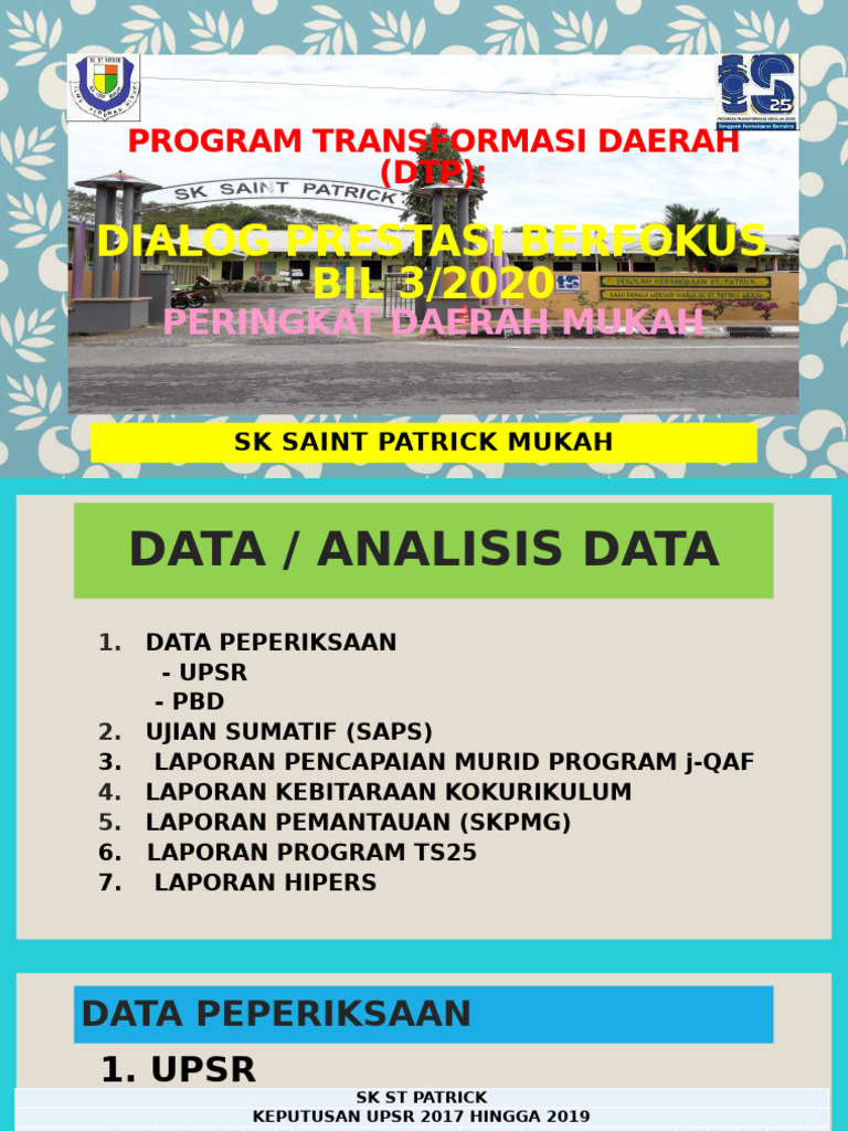 Program Transformasi Daerah (DTP) | PDF