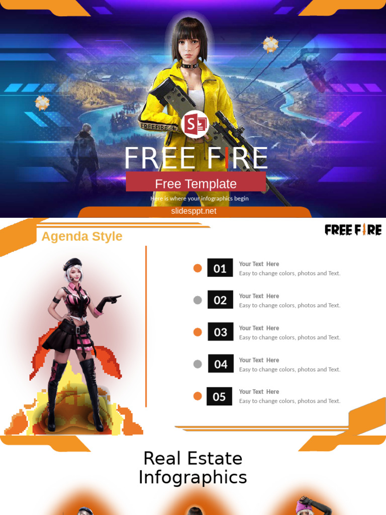 Free Fire Template | PDF | Planets | Solar System