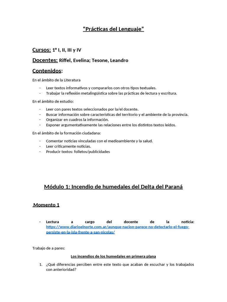 Módulo Ambiente Cens | PDF