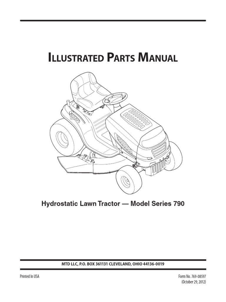 Murray Riding Mower 13AL795T058 | PDF | Axle | Steering
