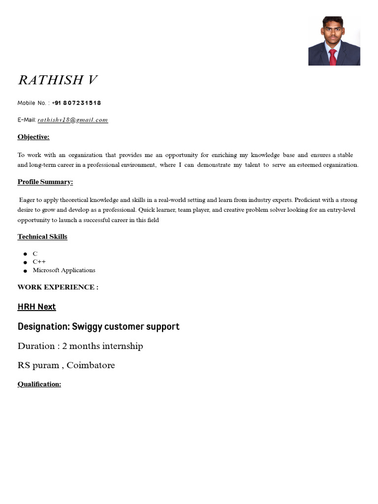 Rathish RESUME - Docx - 20241022 - 112855 - 0000 | PDF