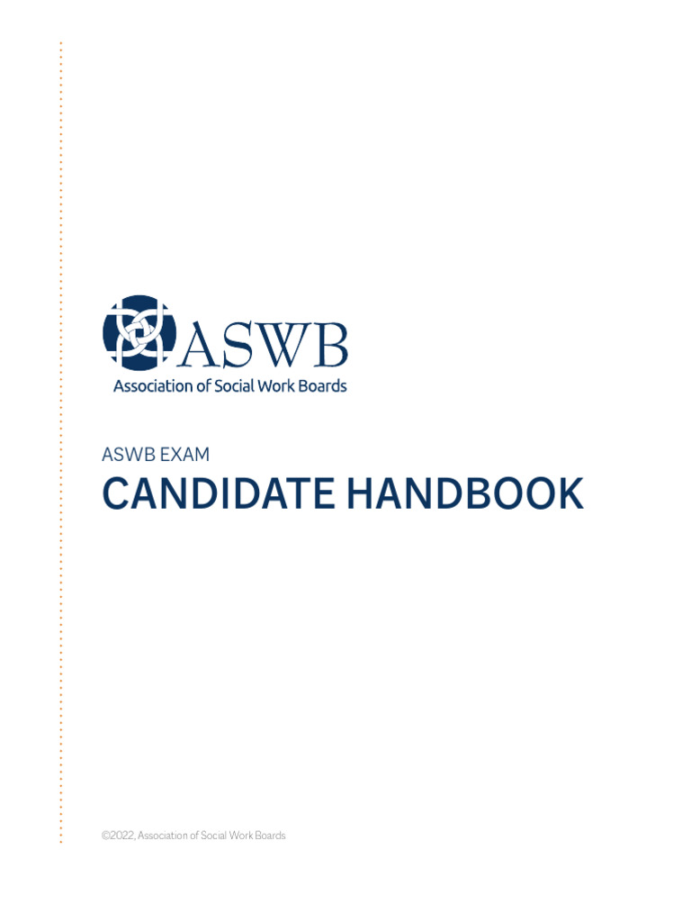 Candidate Handbook 06 2021 | PDF | Identity Document | Social Work