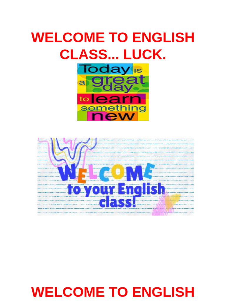 Welcome | PDF