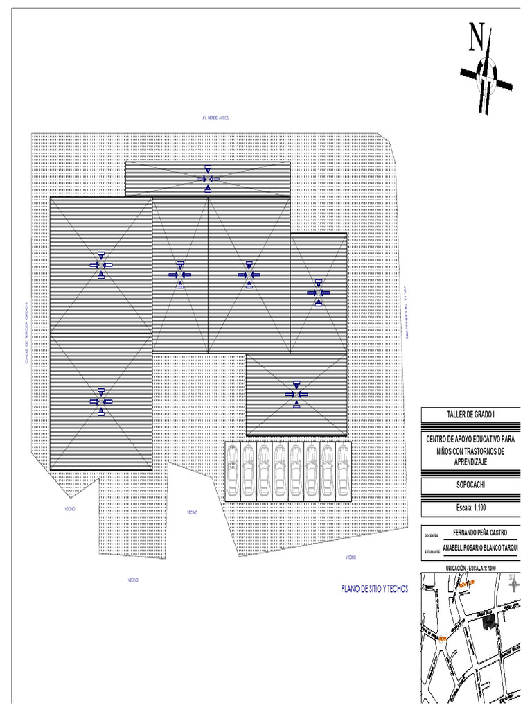 Plano de Sitio y Techos | PDF