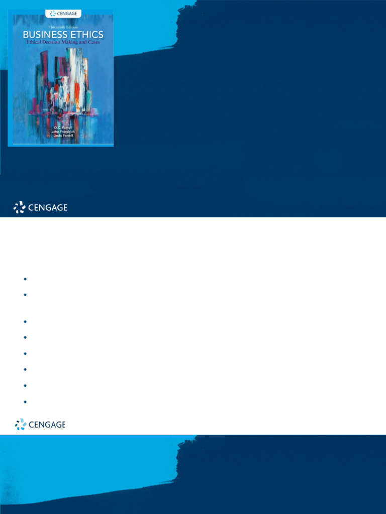 Ferrell BE 13e CH06 Student PPT Final | PDF | Business Ethics ...