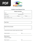 HR-MRF (Manpower Request Form) | PDF