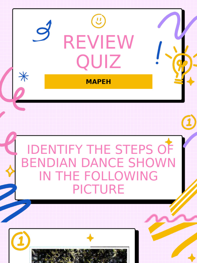 Review Quiz in MAPEH | PDF | Language Arts & Discipline