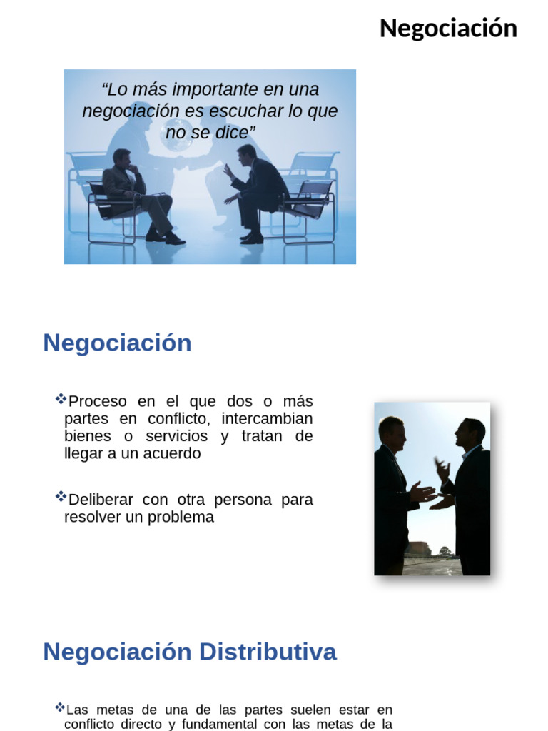 Negociacion Scribd | PDF | Negociación