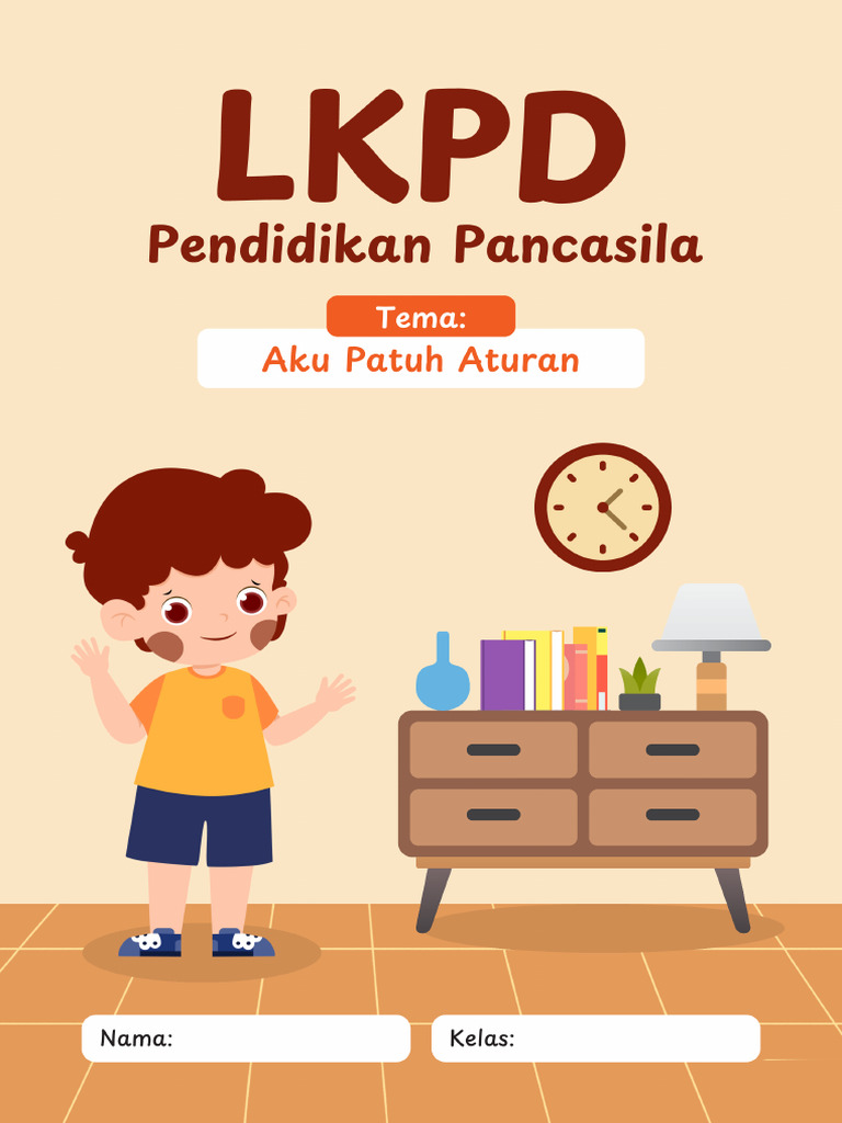 Aku Patuh Aturan Lembar Kerja Peserta Didik Krem Dan Kuning Lucu | PDF