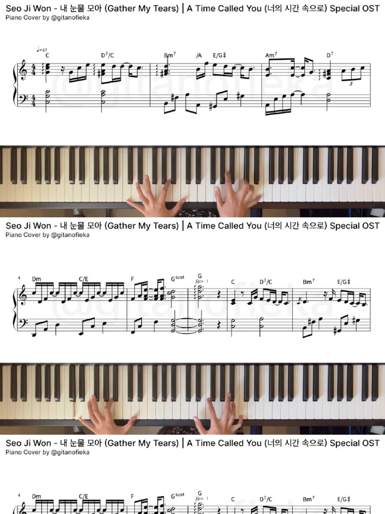 Ost Piano Sheet Chord | PDF