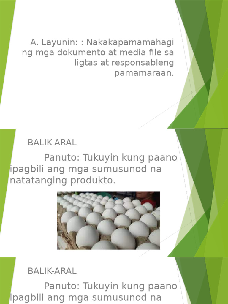 C EPP ICT Nakakapamahagi NG File | PDF