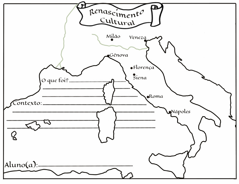 Mapa Renascimento | PDF
