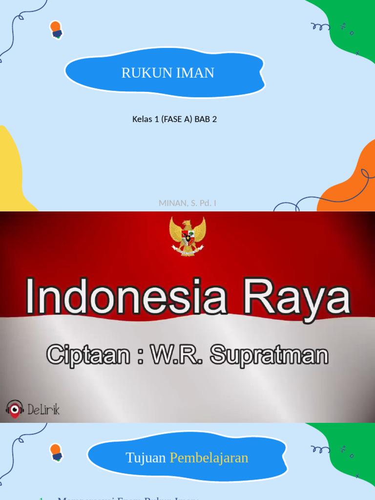 Rukun Iman Modul Ajar 1 | PDF
