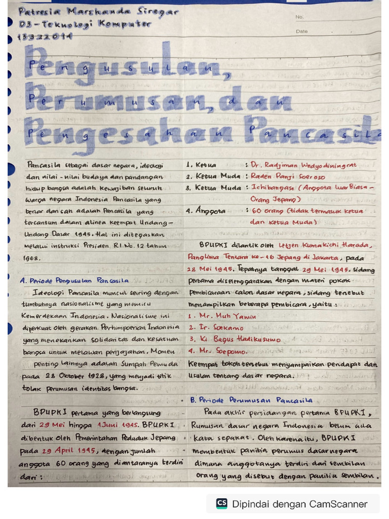 Patresia Marshanda Siregar - D3TK | PDF