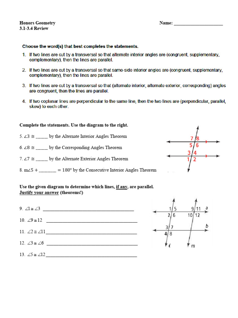 3.1-3.4 Review 2022 | PDF