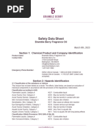 Jeyes Fluid Safety Data Sheet | PDF | Toxicity | Dangerous Goods