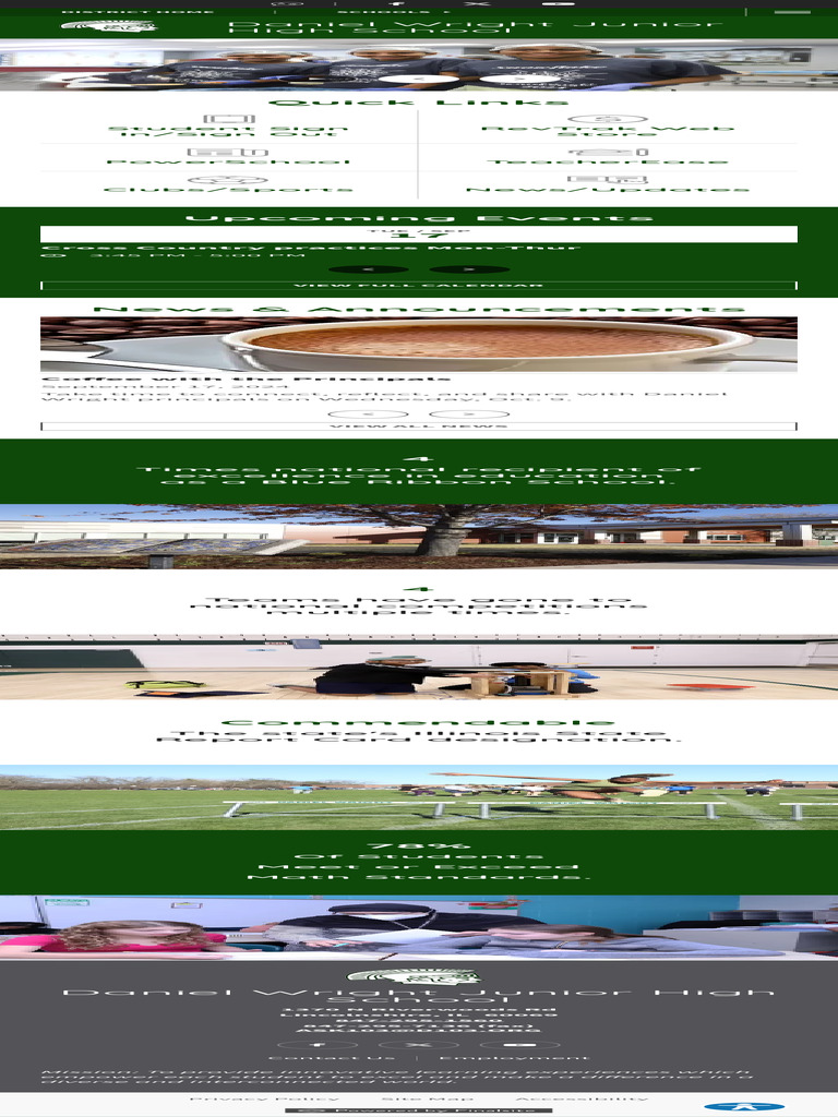 Home - Daniel Wright Junior High School | PDF