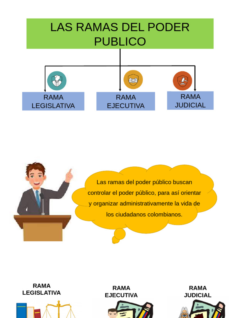 Las Ramas Del Poder Publico | PDF