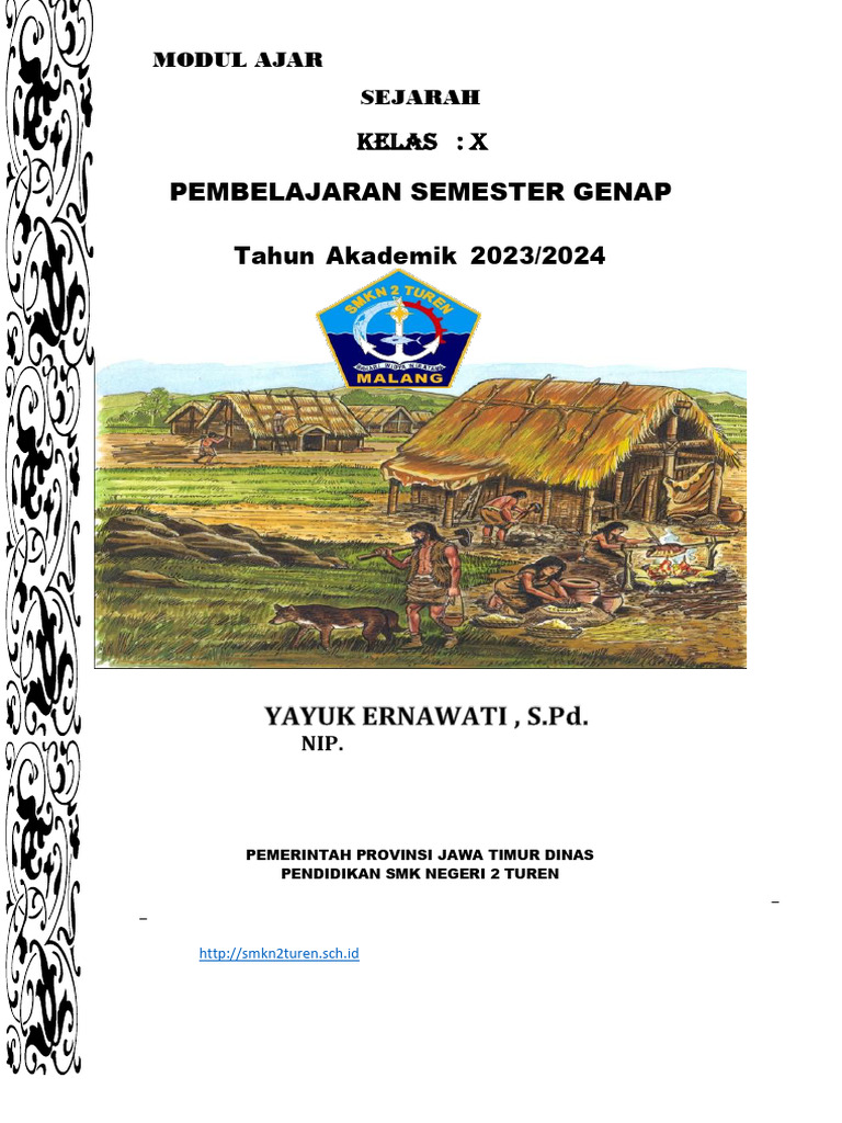 Modul Ajar Sejarah Kls X Yayuk Erna Teori Kedatangan Islam | PDF