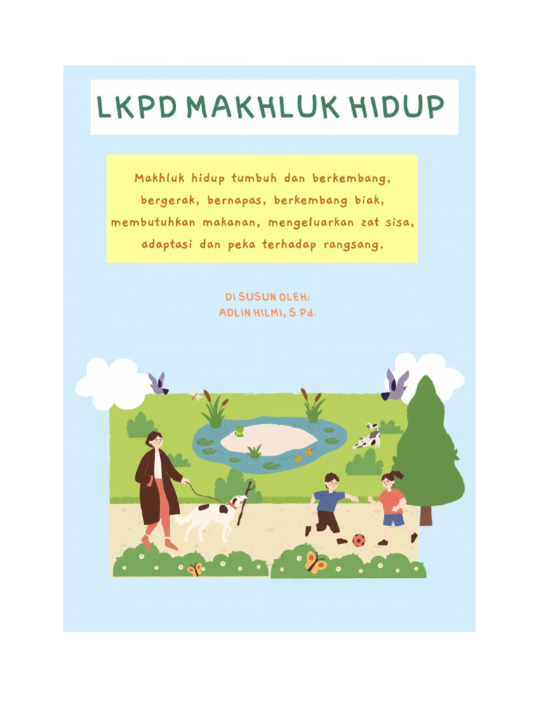 LKPD 1 Ciri2 MH | PDF