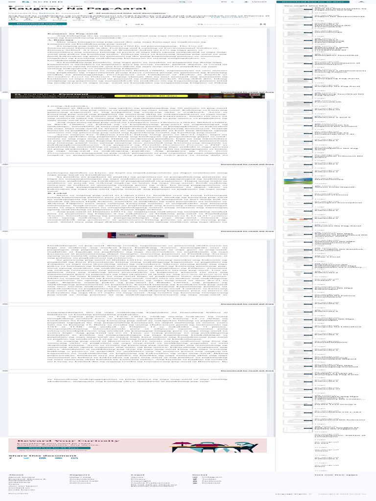 Kaugnay na Pag-aaral sa AI | PDF | Scribd | Publishing