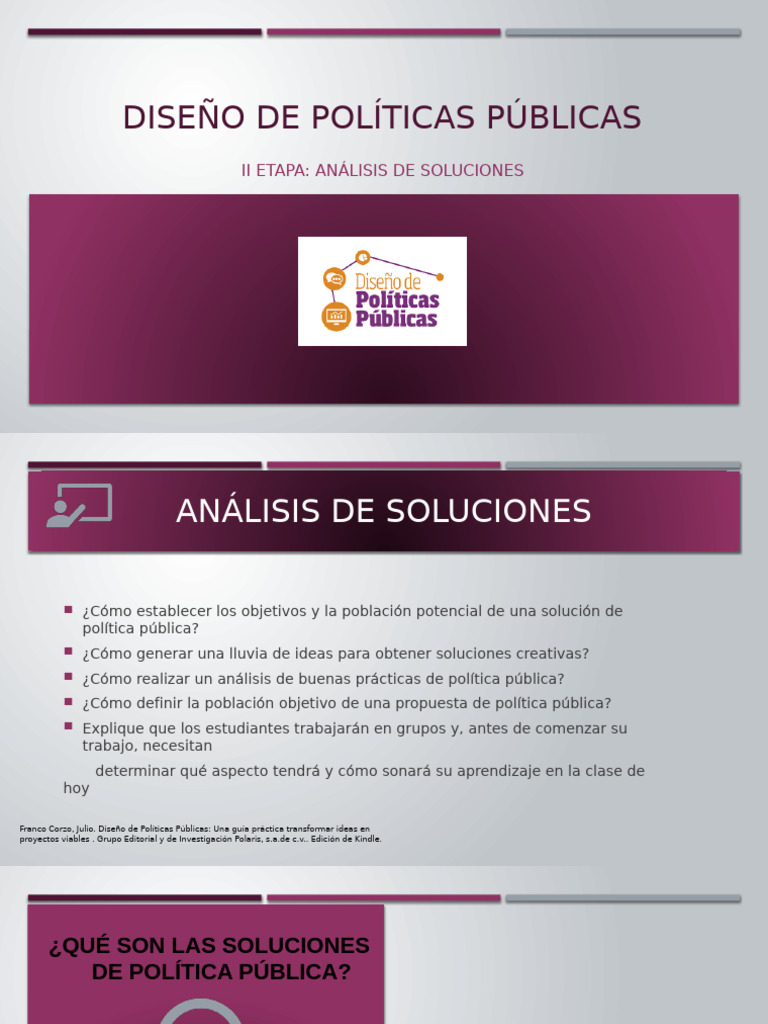 Tema 8-2 Diseño de Las Politicas Publicas | PDF | Diseño | Publicación