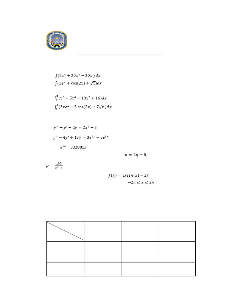 MATLAB, Probl. Mate-Eco, 2023-A | PDF | Integral | Ecuaciones