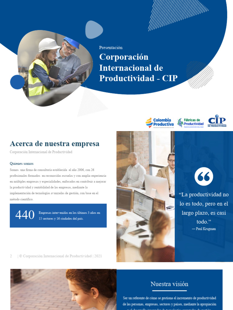 Presentación CIP | PDF | Business | Lean Manufacturing