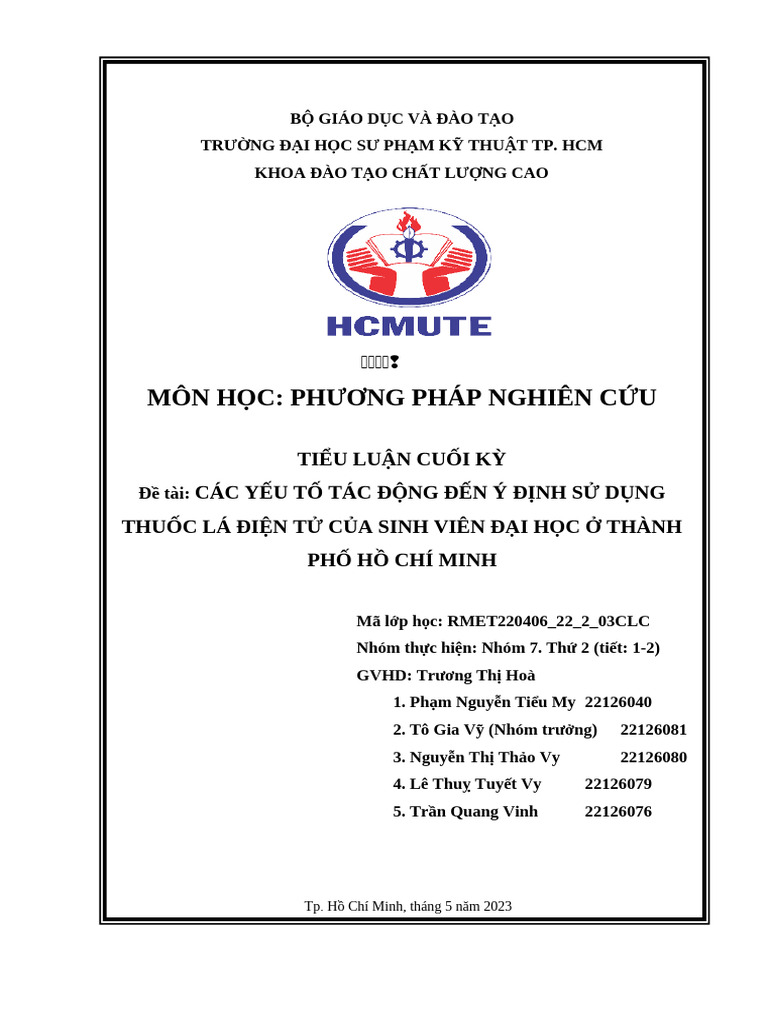 Cuối kì PTDL nhóm 6 | PDF