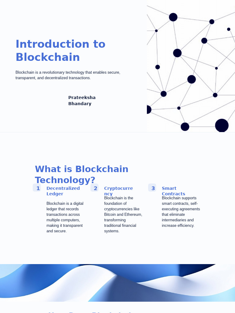 Introduction To Blockchain | PDF | Information Technology Management | Computing