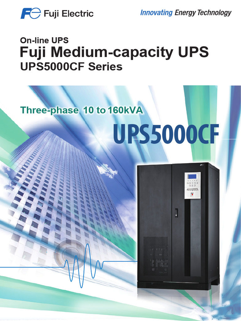 Uninterruptible Power Supply Ups5000cf | PDF | Power Inverter | Rectifier