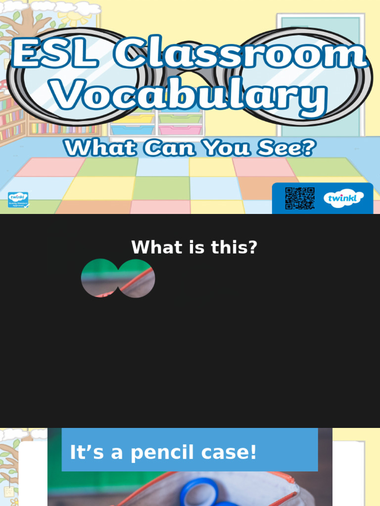 T Eal 1658350919a Esl Classroom Vocabulary What Can You See Powerpoint ...