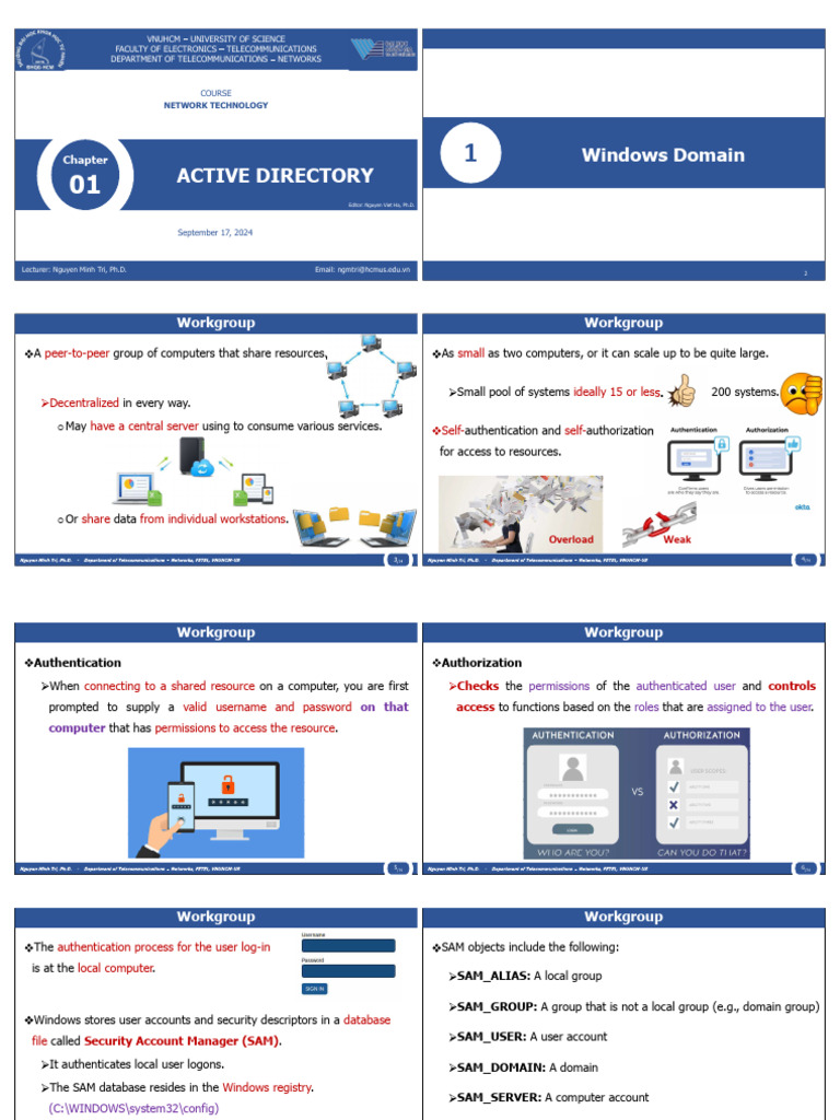 Chapter1 - Active Directory | PDF | Active Directory | Computing