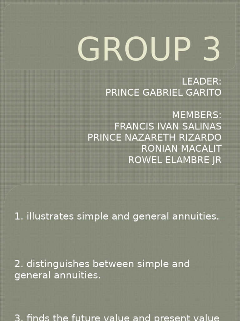 Group 3 Presentation 11 Demeter | PDF | Interest | Mathematical Finance