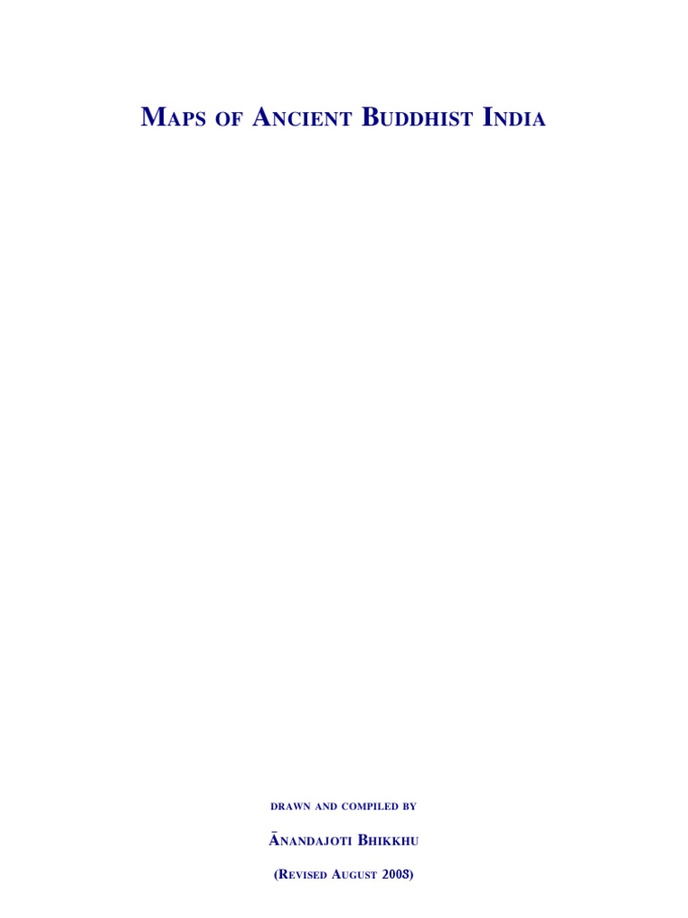 Maps of Ancient Buddhist India | PDF | Indian Religions | Religion And ...
