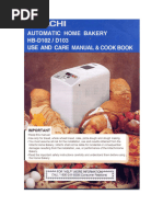 Toastmaster Bread Box Manual & Recipes | PDF | Breads | Dough