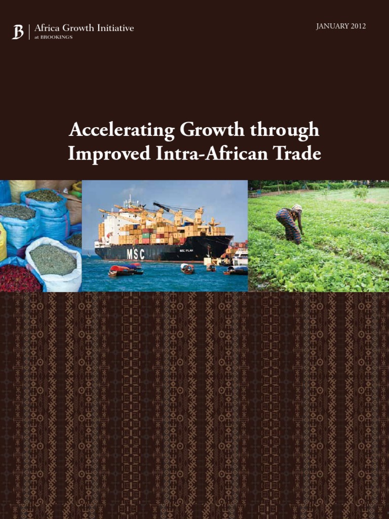 Intra African Trade Full Report Pdf Infrastructure Public Private