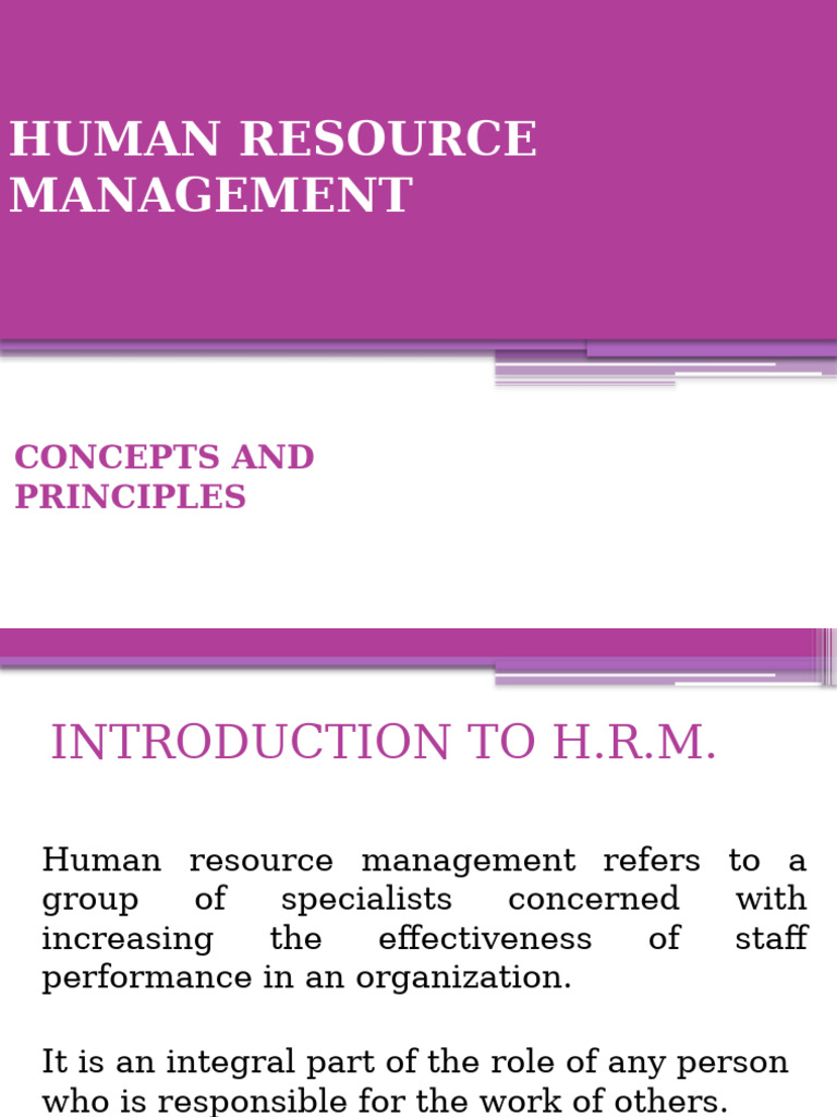 Human Resource Management | PDF | Conflict (Process) | Human Resource Management