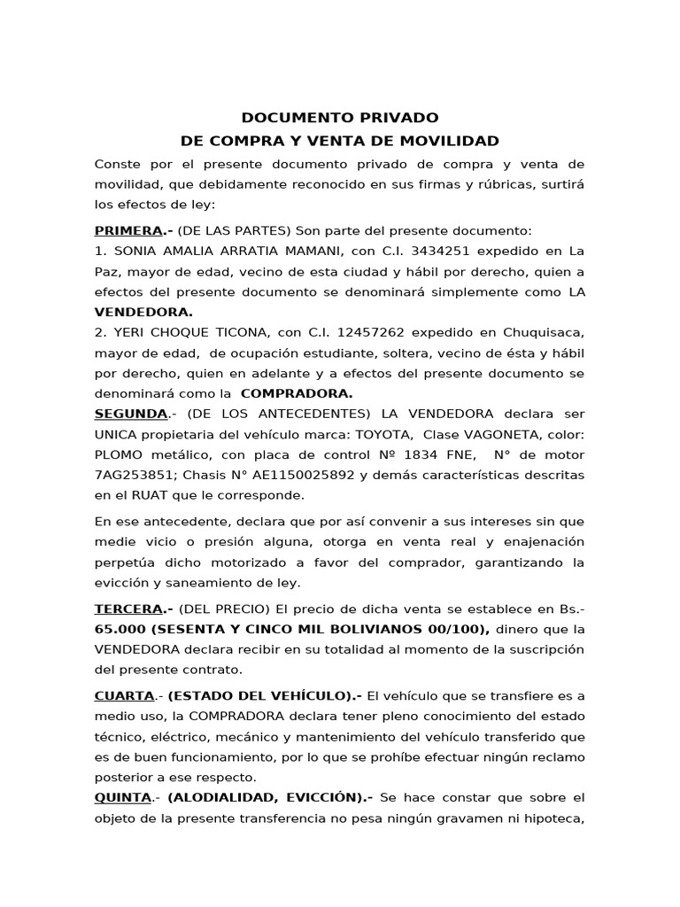 Minuta de Juan Carlos | PDF | Finanzas y dinero | Derecho