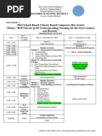 BSP-GSP Emcee Script | PDF | Scouting